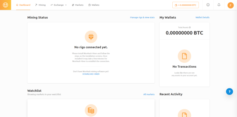 dashboard - cloud-mining-pools.com